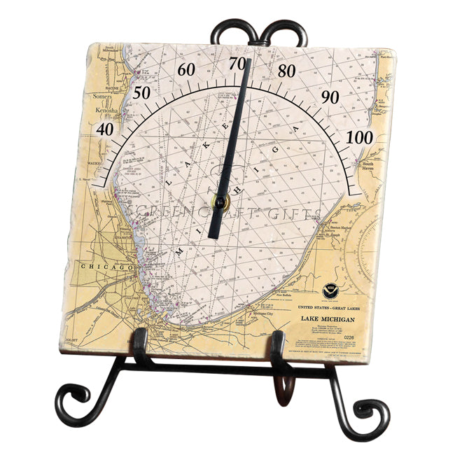 Lake Michigan - Marble Thermometer – ScreenCraftGifts