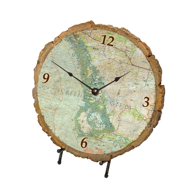 Everglades National Park- Wood Clock – ScreenCraftGifts