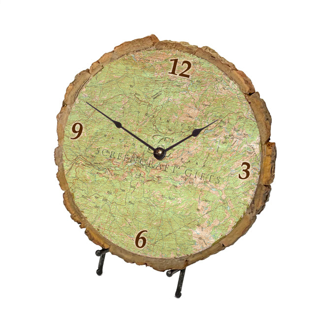 Yosemite National Park- Wood Clock – ScreenCraftGifts