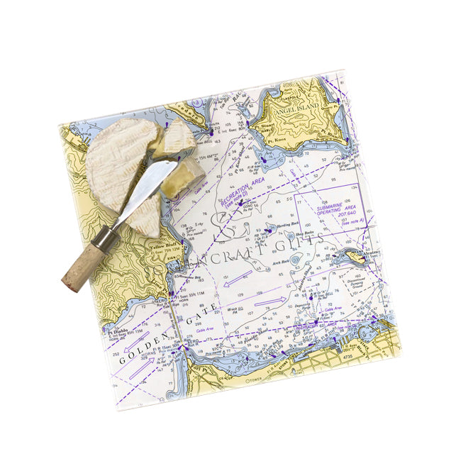Sausalito, CA - Glass Prep and Serve Board – ScreenCraftGifts