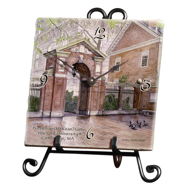 Harvard University Gate Marble Desk Clock – ScreenCraftGifts