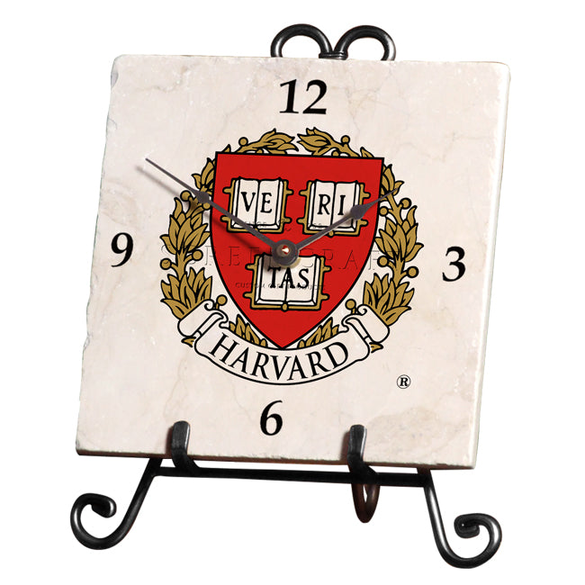 Harvard University Marble Desk Clock – ScreenCraftGifts